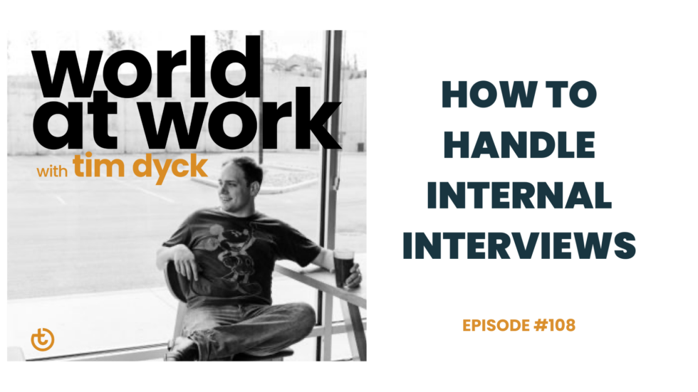 How to Handle Internal Interviews