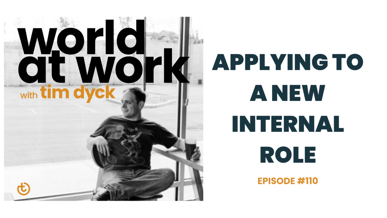 Applying to a New Internal Role